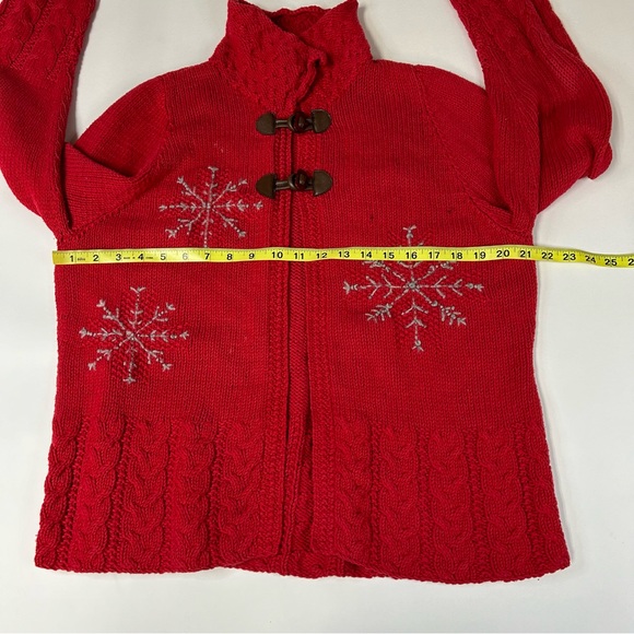 Marisa Christina | Sweaters | Vintage Marisa Christina Womens Christmas Sweater Cardigan Large ...